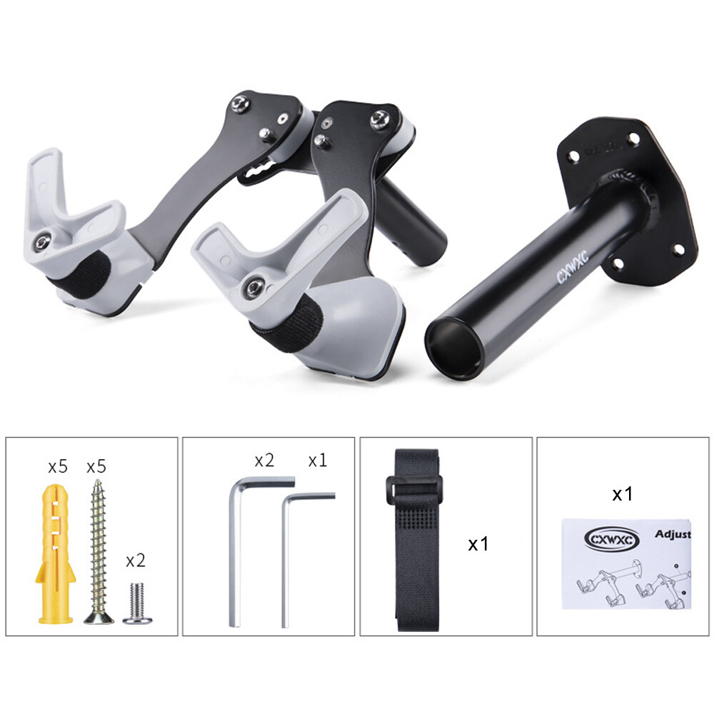 CXWXC Bicycle Wall Hangers Road Mountain Bike Wall Hook Adjustable ...
