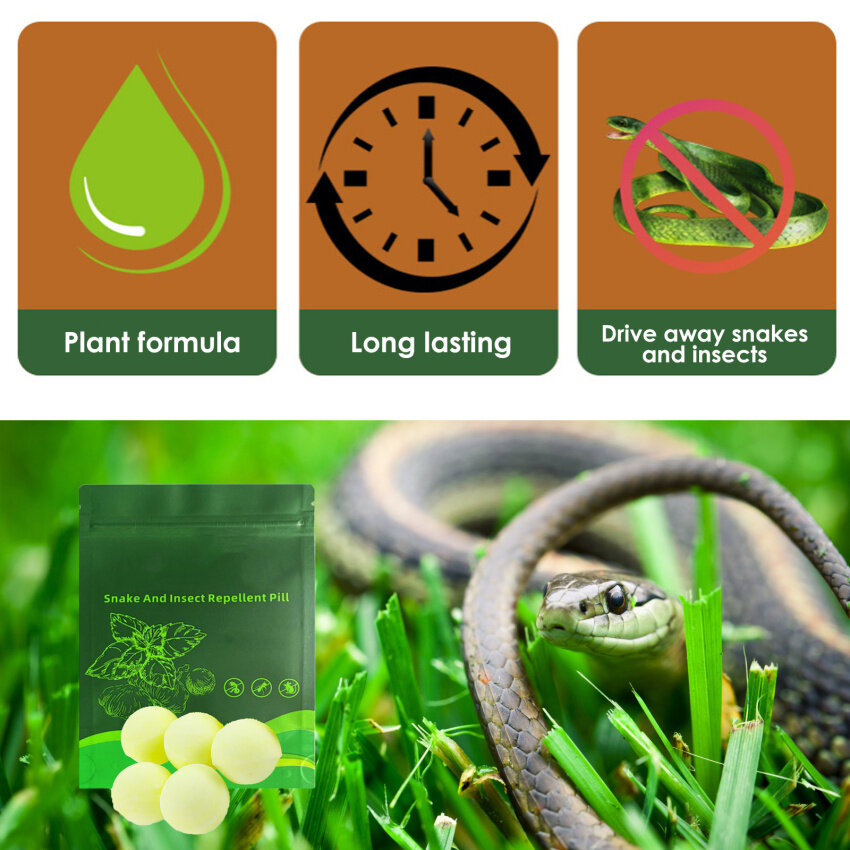 Realgar Repellent Powder Long-Acting Snake Repellent Pills แบบพกพา ...