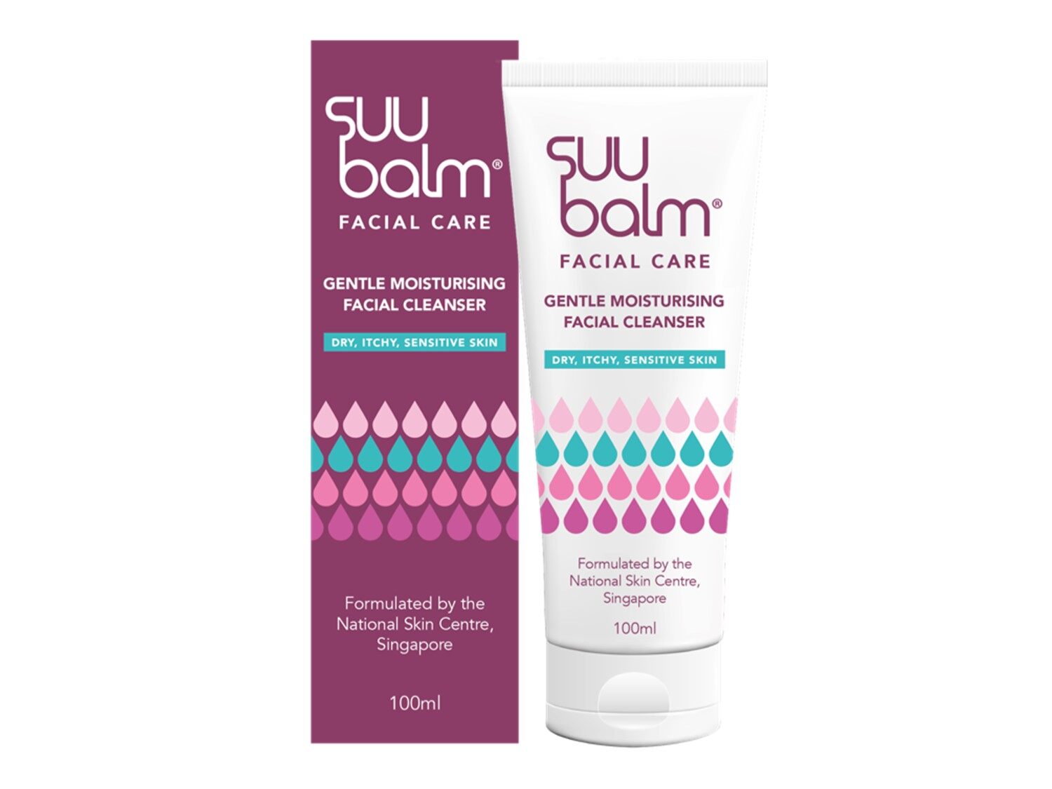 SUU BALM GENTLE MOISTURISING FACIAL CLEANSER 100ML | Lazada