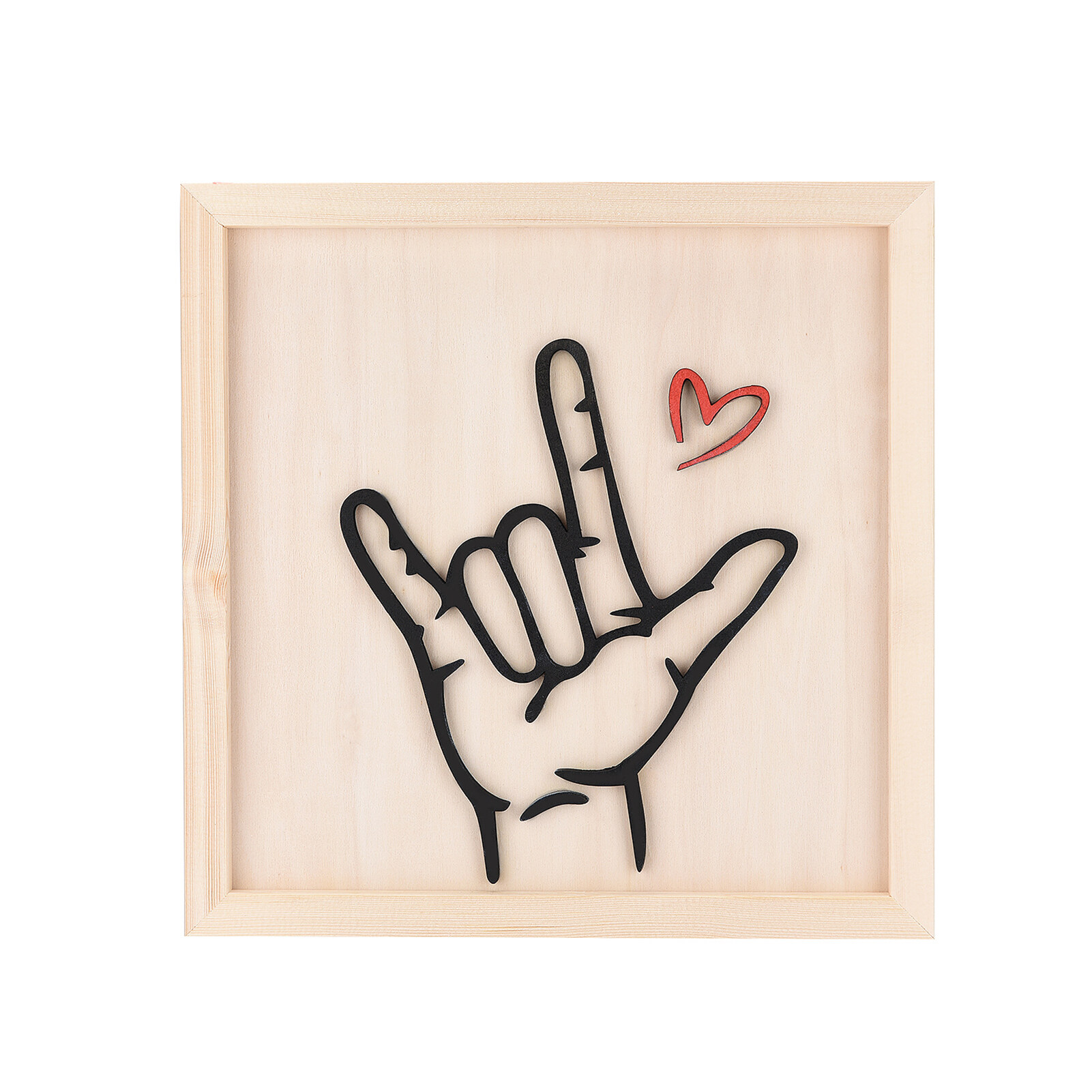 Sign Language I Love You Symbol