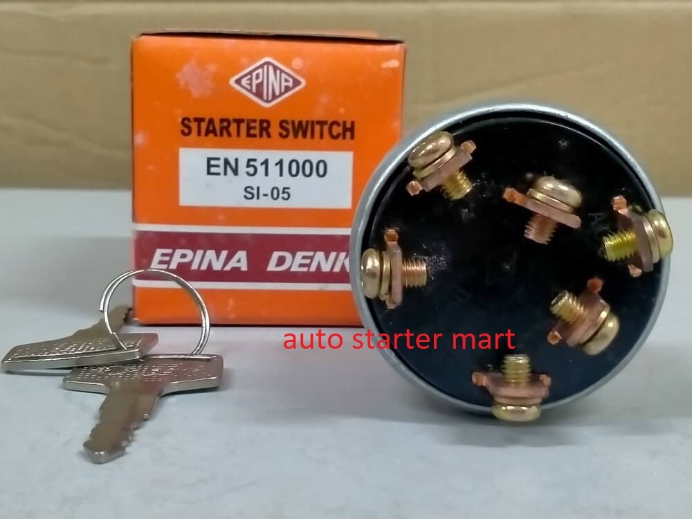 SI-05-EP Key Switch GENUINE Epina Lorry Ignition Switch EN511000 6Pin ...