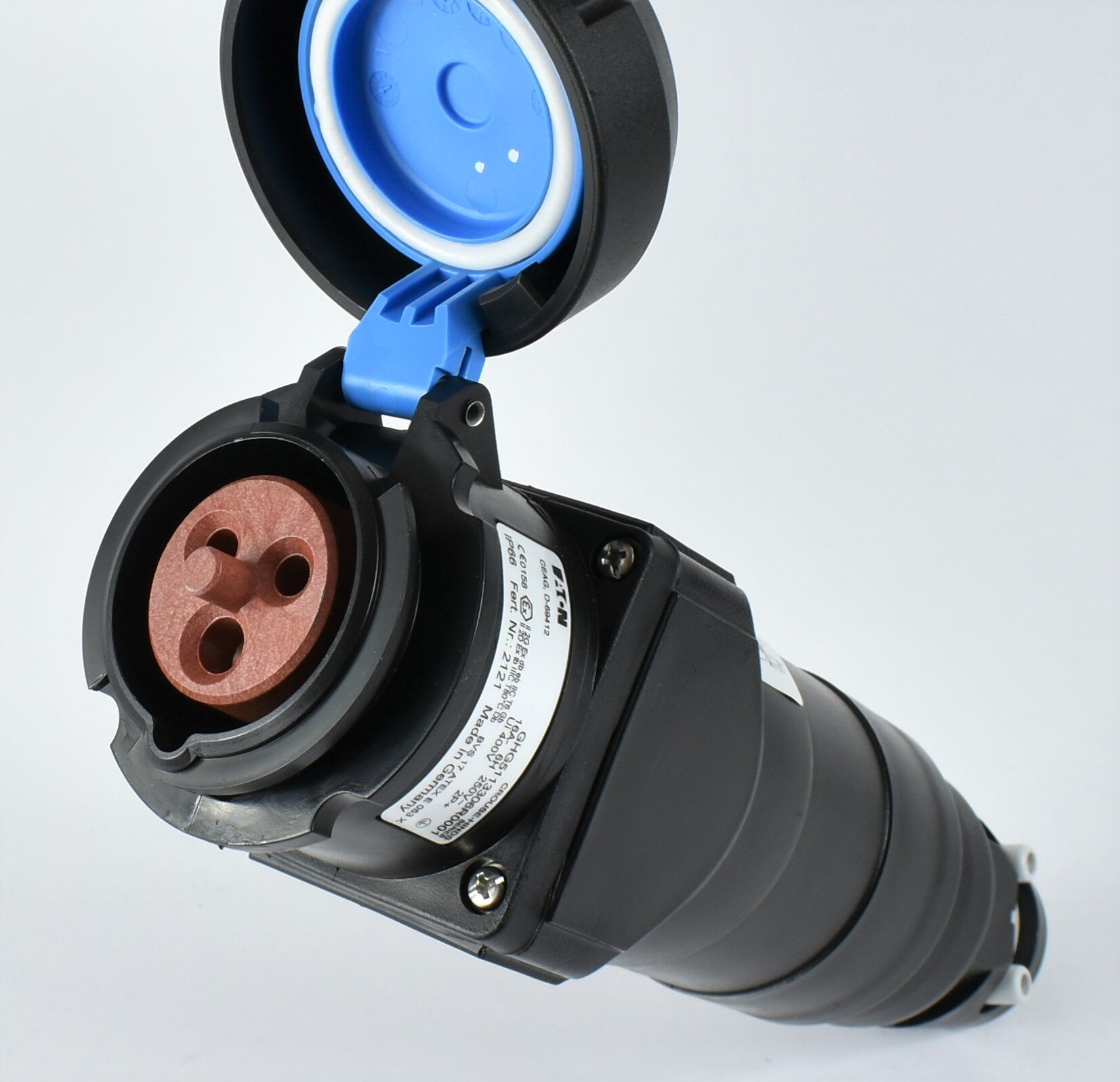 (AMPMECH) CEAG/CROUSE-HINDS/ EATON IEC EX-PLUG/ EX-COUPLER, 16A-3P-240V ...