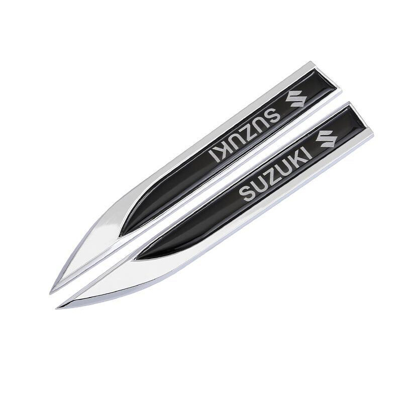 1 Pair Metal 3D Badge Decal Sticker Logo Fenders Side For Suzuki ertiga ...