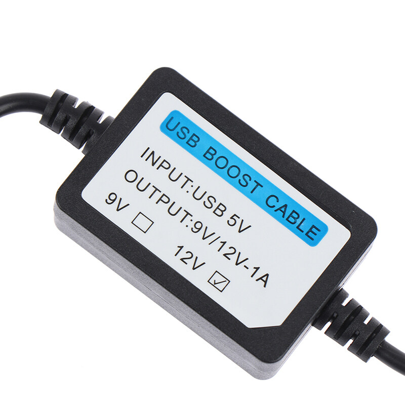 YKS USB Charge Power Boost Cable DC 2.1x5.5mm 5V to DC 9V/12V 1A Step UP Cable - ykserf - ThaiPick