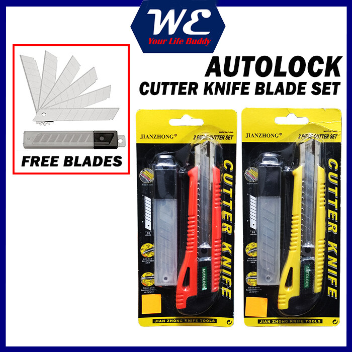 Utility Cutter Knife Small Cutter Blade/ Mata Pisau Tolak Pemotong 美工刀片 ...