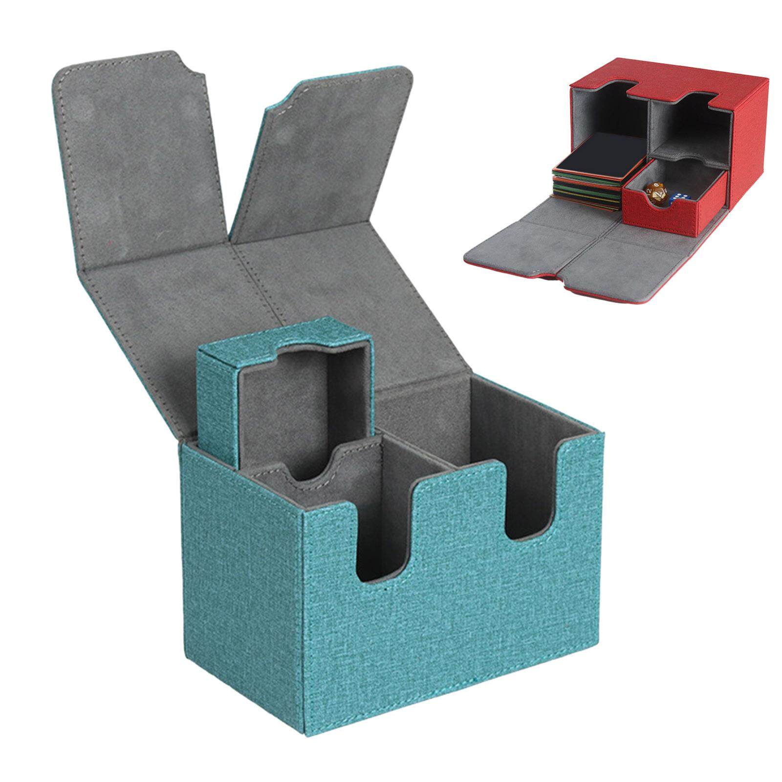 Pelune 160 Card Deck Storage Box Collectible Cards Container for MTG ...