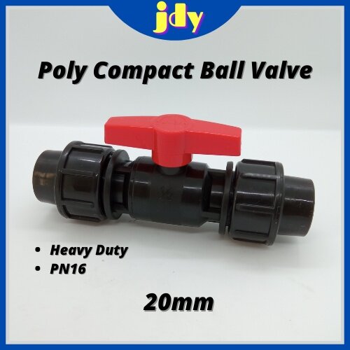 Sono HDPE Poly PP Compact Ball Valve Heavy Duty Poly Ball Valve Compression Ball Valve 20mm 25mm ...