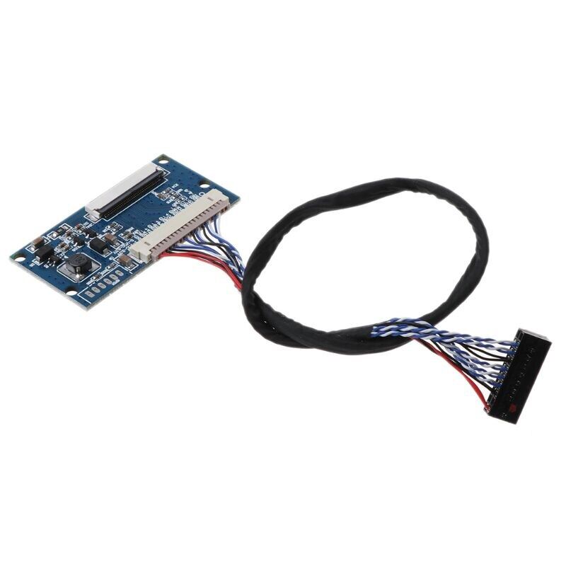 1ชุด LVDS 1ch 20Pin To 40Pin TTL Driver Converter สำหรับ7-10.1นิ้ว ...