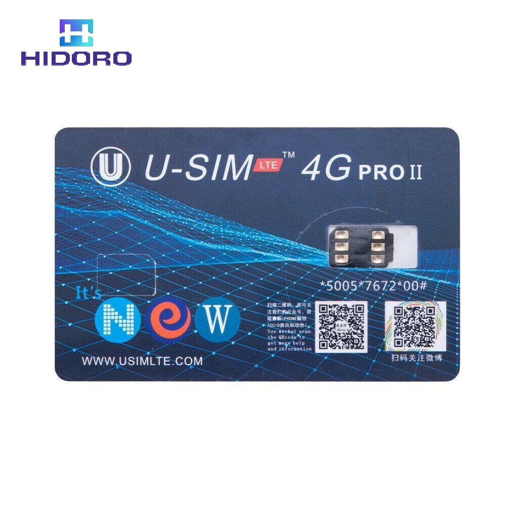 VDS410 DA U-SIM4G Pro II ปลดล็อคซิมการ์ดรองรับ Nano-SIM สำหรับ iOS 12 ...