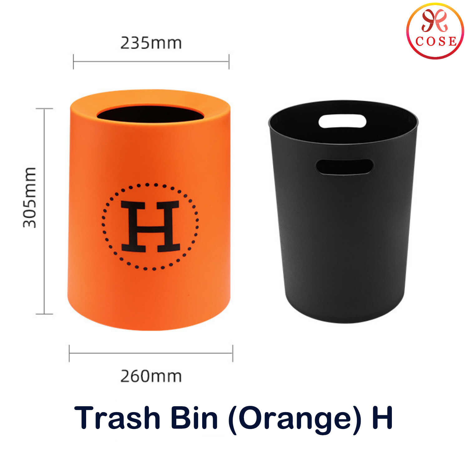 COSE Modern Dustbin Kitchen Trash Bin Dustbin Room Rubbish Bin Garbage ...