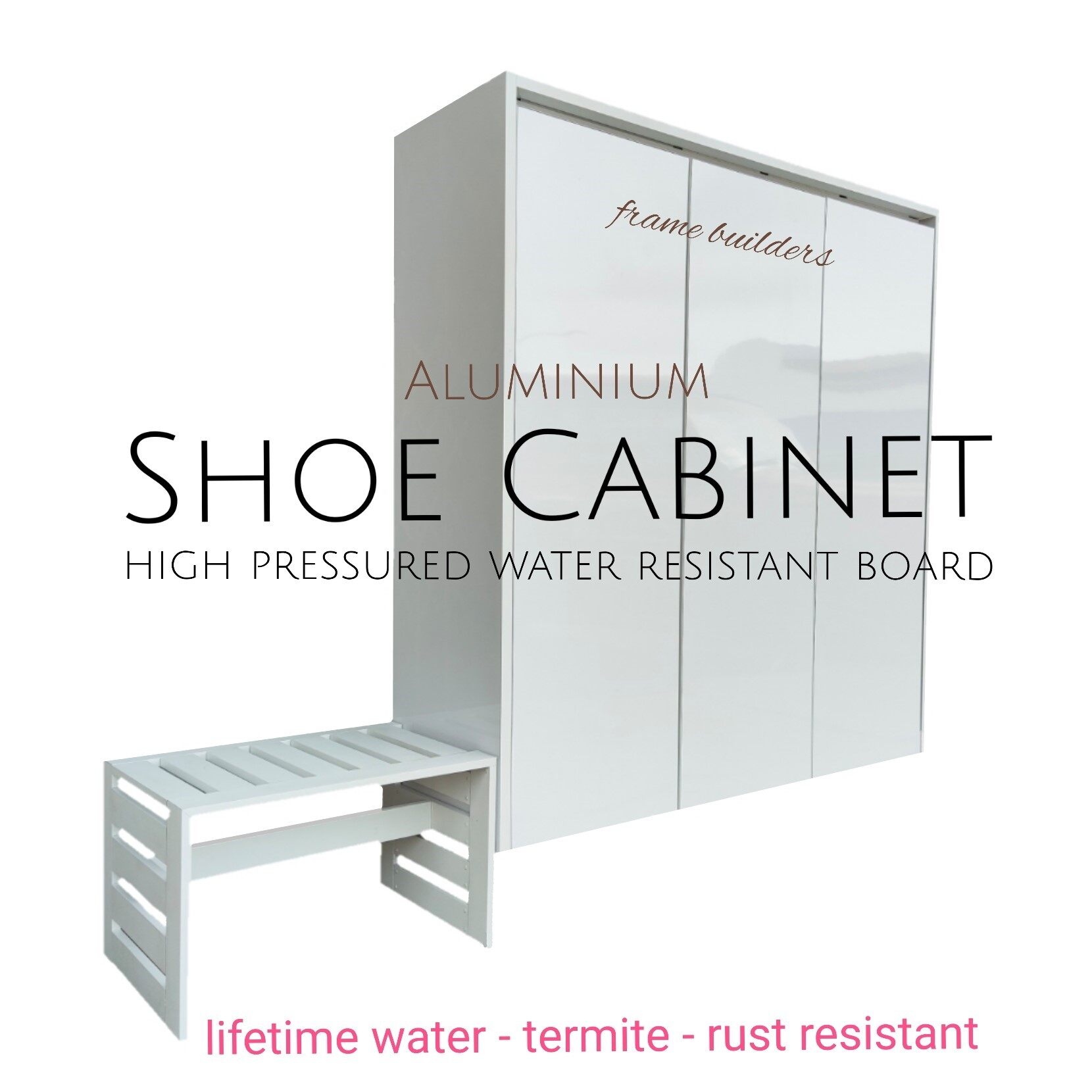 [PRE-ORDER] Shoe Cabinet/Aluminum Shoe Cabinet/Wall Mounted Shoe ...
