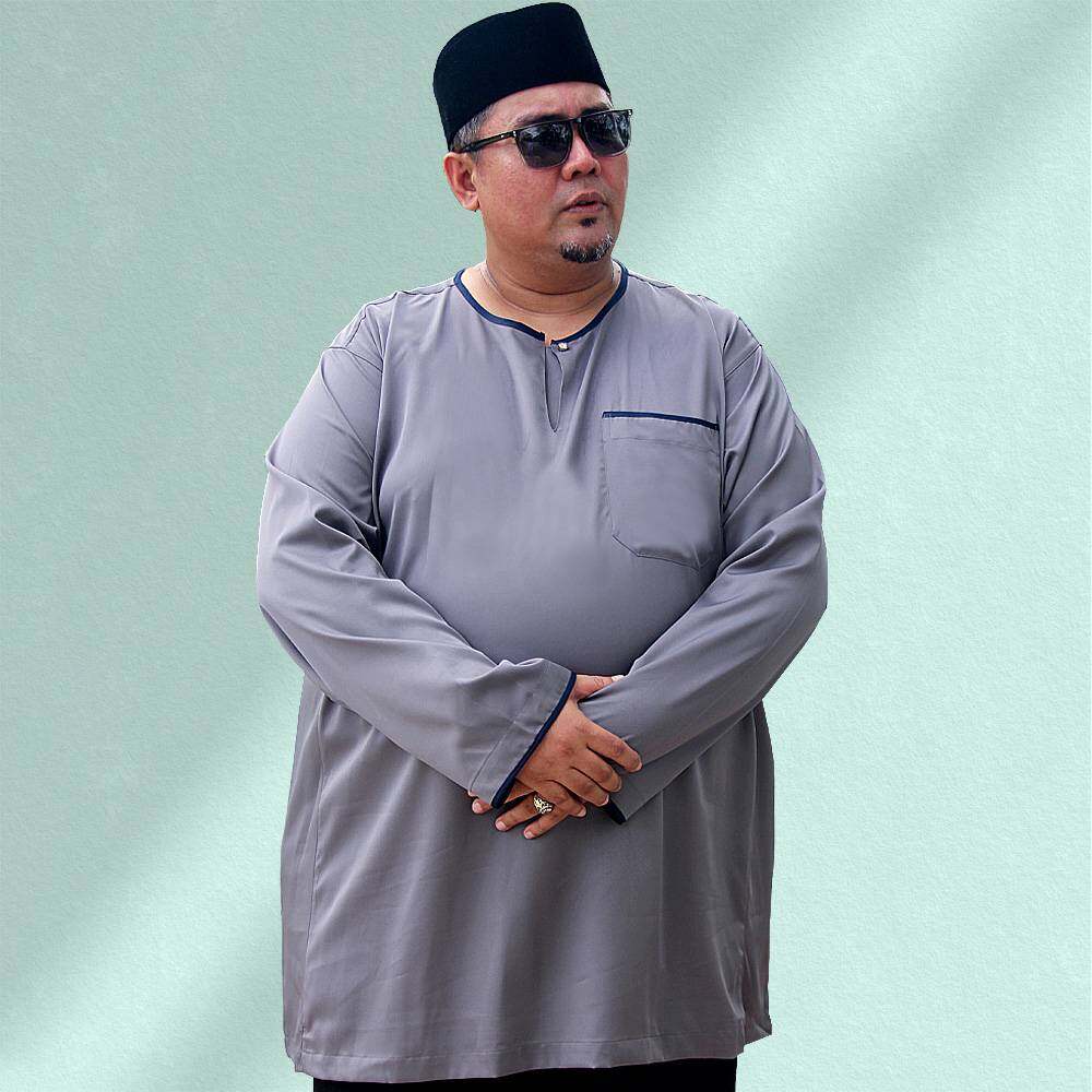 Platinum Plus Size Baju Melayu Teluk Belanga Baju Johor PM9205(Baju ...