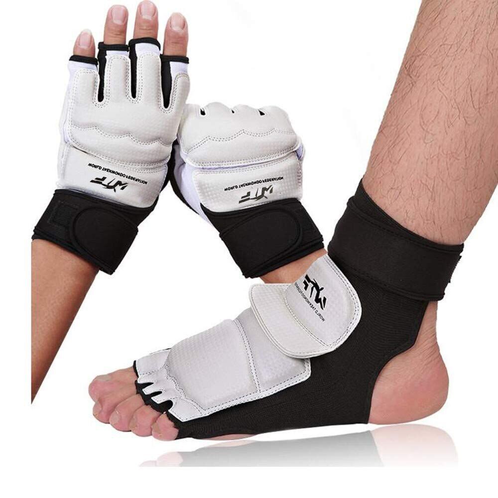 Boxing glovesSINOBUDO WTF long tape Taekwondo Gloves Training Boxing ...