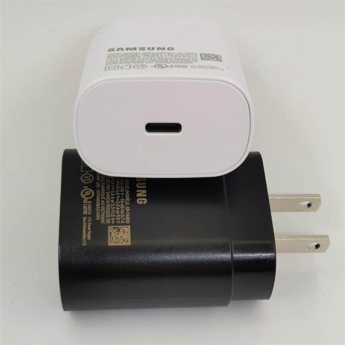 Samsung 25W US Plug Fast Charger PD Super Charging Adapter 3A Type C ...