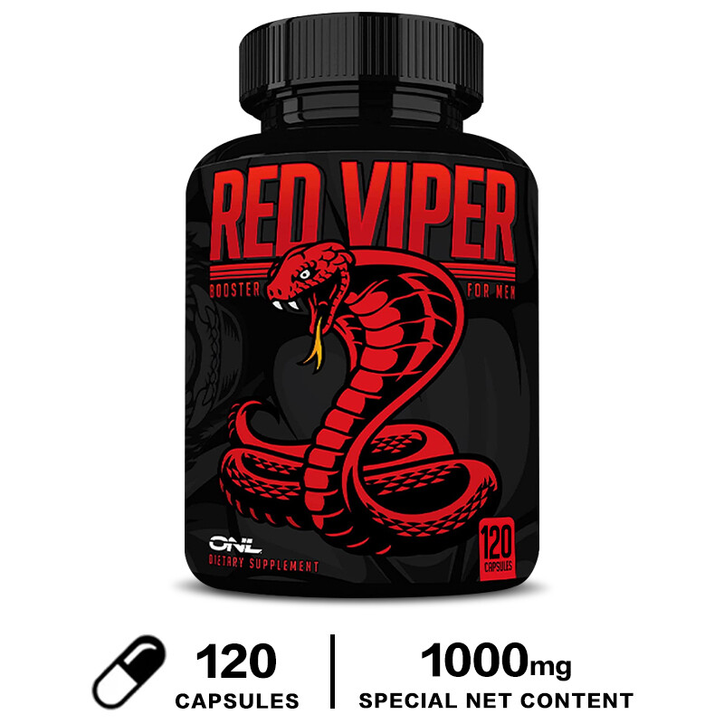 Red Viper Men's Energy Capsules - High Potency Endurance, Motivation ...