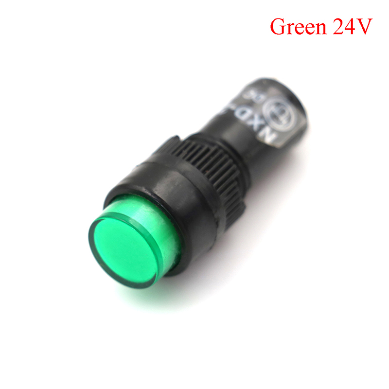 TITI LED pilot panel indicator signal warning light lamp AC/DC 10mm ...