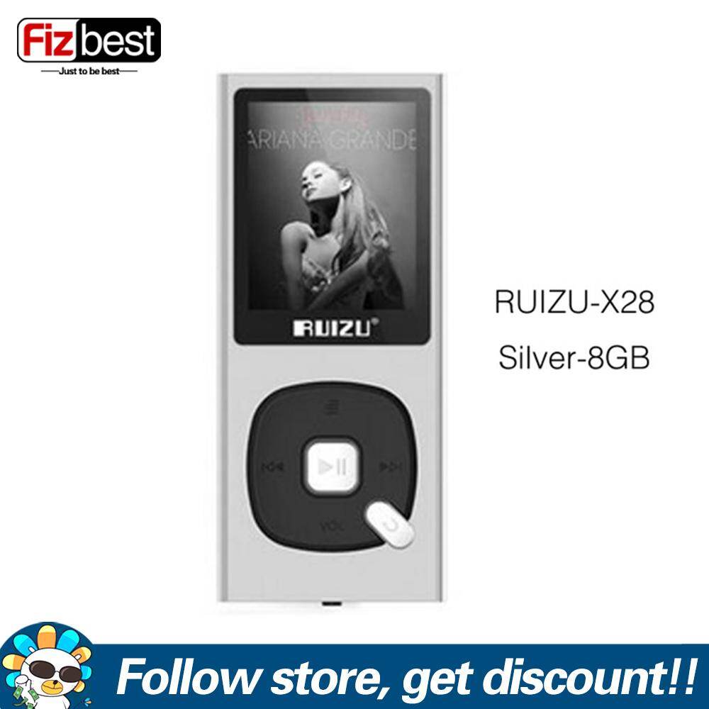 RUIZU X28 MP3 Player 8GB Portable Audio Walkman High Sound Quality ...