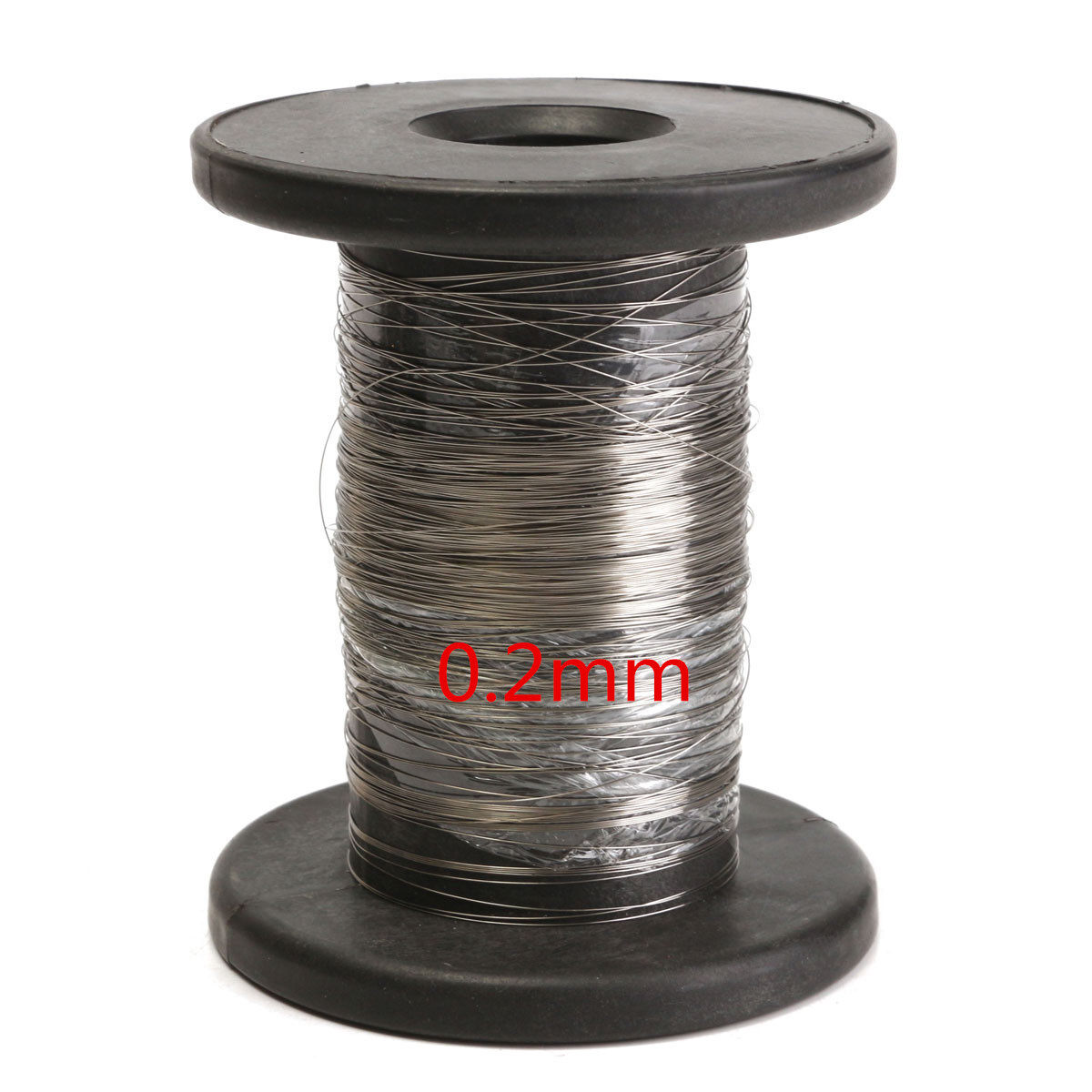30M 304 Stainless Steel Wire Roll Single Bright Hard Wire Cable 0.2mm ...