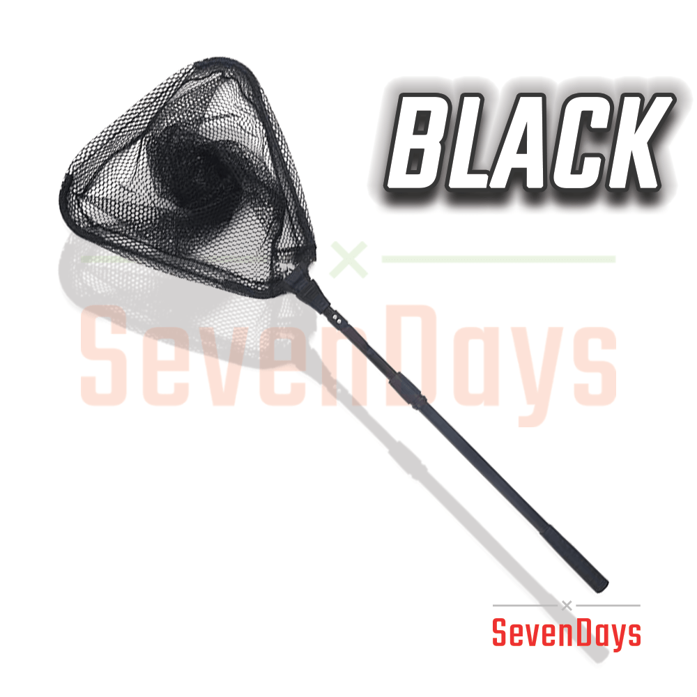 Foldable Landing Net River Sauk Penyauk Ikan Pancing Fishing Knotless ...