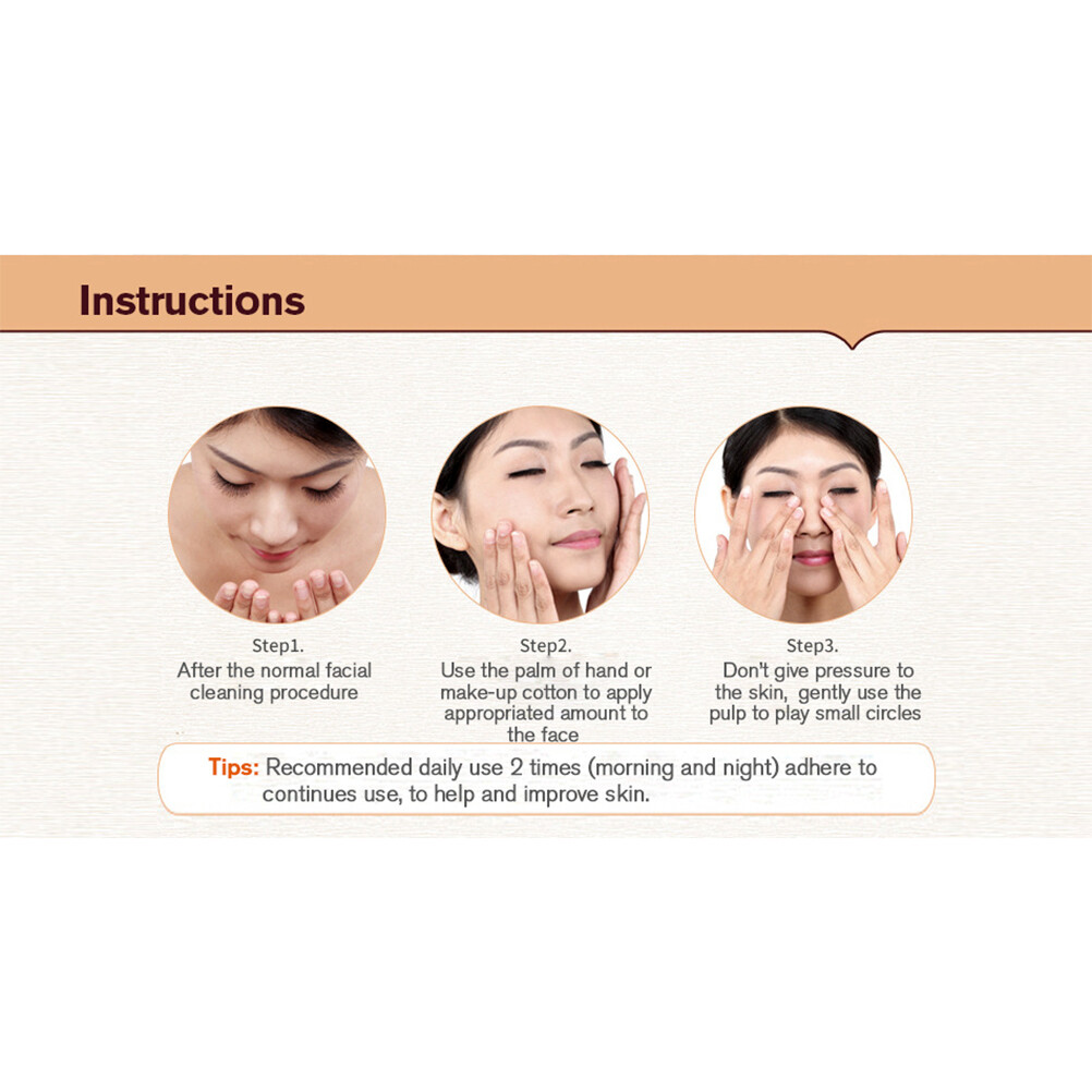 15ml White Rice Whitening Serum Face Moisturizing Cream Anti Wrinkle ...