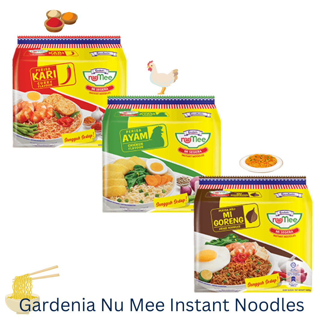 Gardenia Numee Instant Noodles Kari/Ayam/Mi Goreng | Lazada