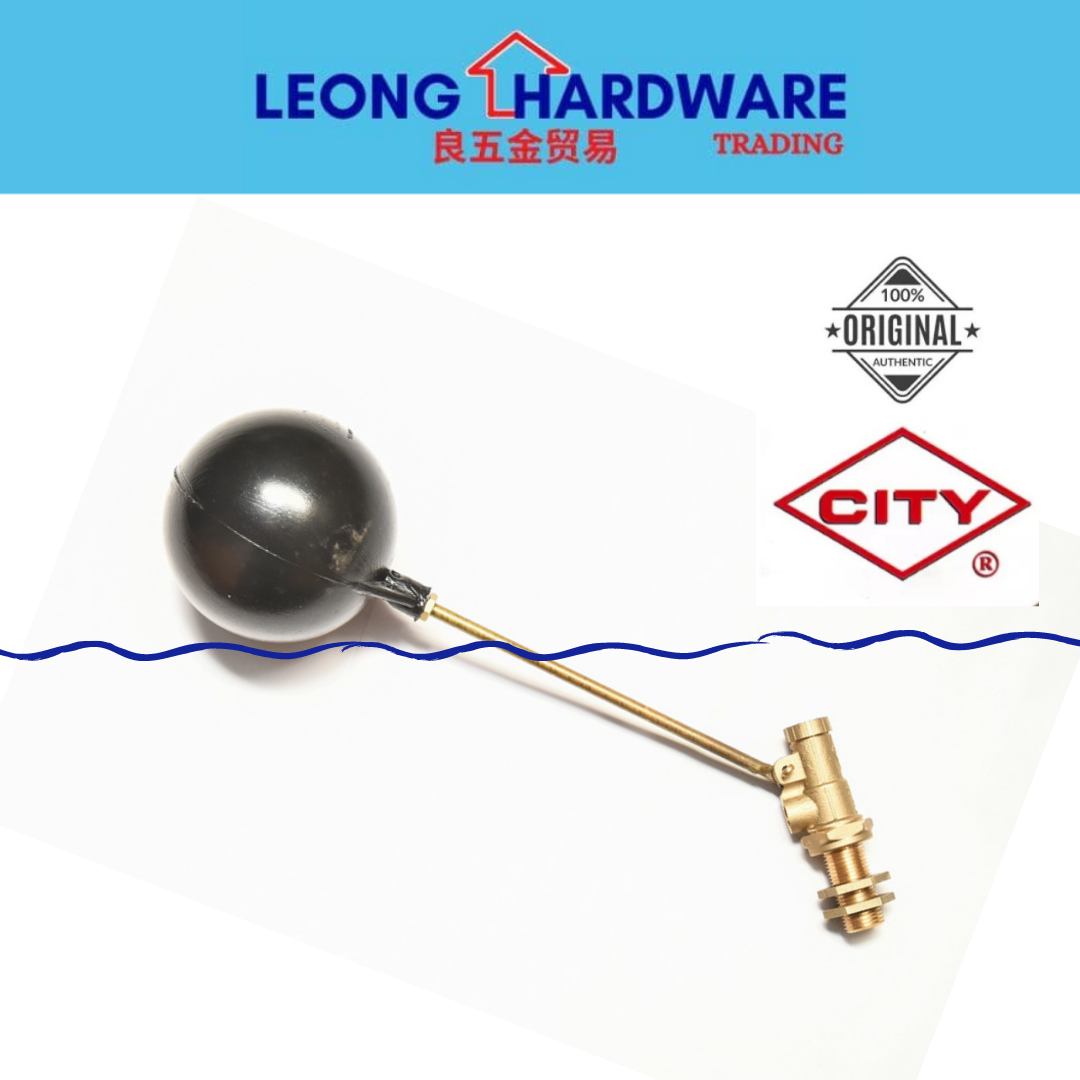 [Float Valve] Brass Float Valve 3/4'' / Injap Terapung/ 黄铜浮球阀 [CITY ...