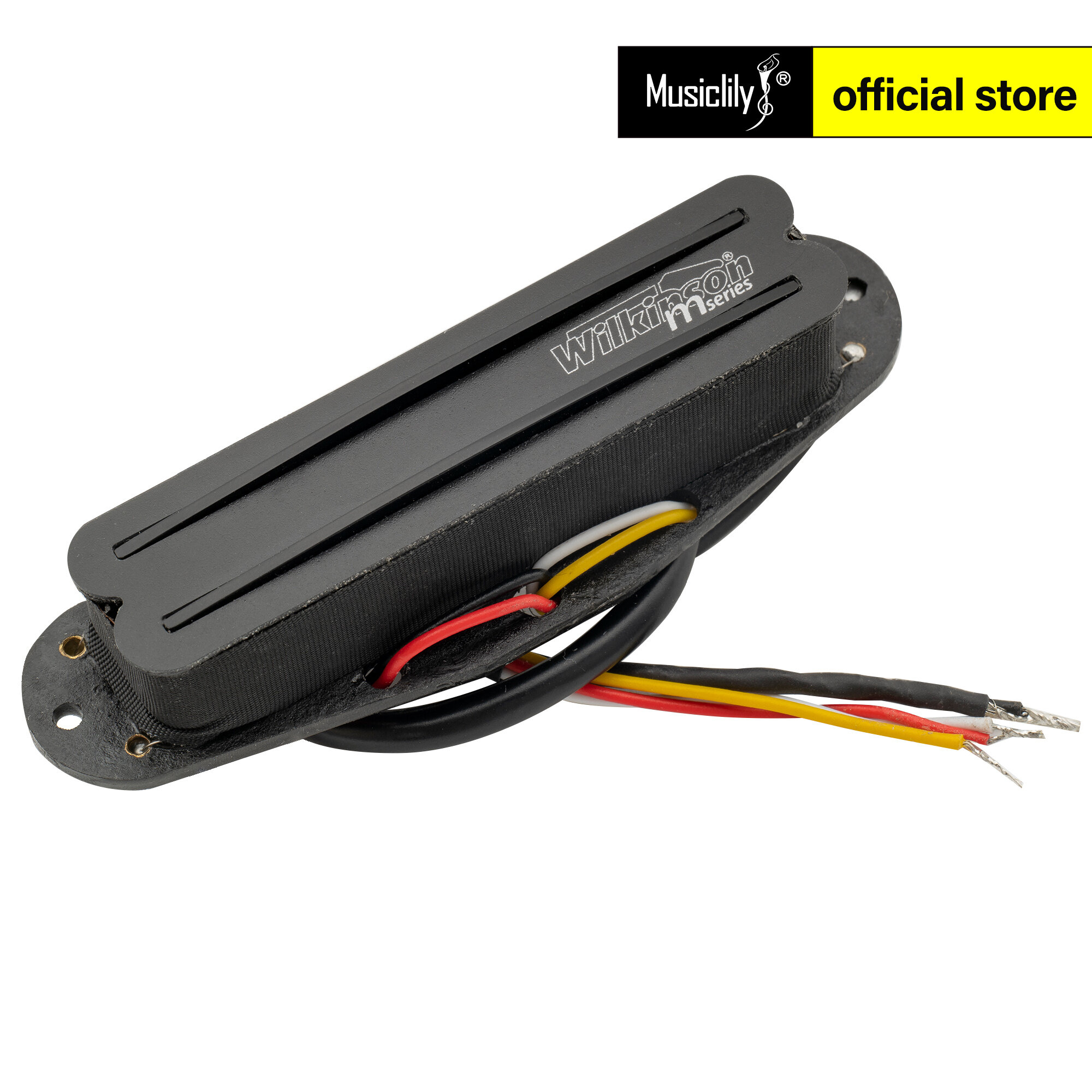 Wilkinson Low Gauss Hot Rail Ceramic Single Coil Sized Humbucker Bridge ...