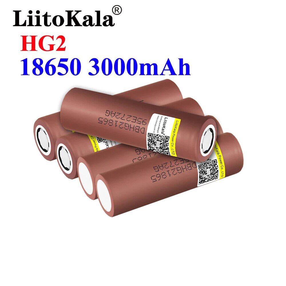 ของแท้ HG2 18650 3000MAh 18650HG2 3.6V ปล่อย30A พลังงานเฉพาะ ...