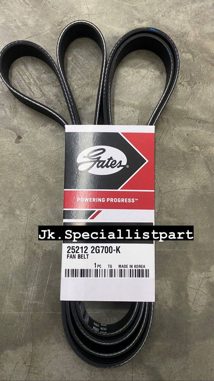 FAN BELT (6PK2552) KOREAN BRAND : GATES [25212-2G700] HYUNDAI SONATA YF ...