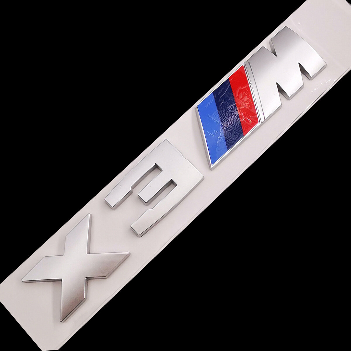 BOBO BMW M X3 Logo Auto Badge Emblem Trunk Emblem COMPETITION Bar ...