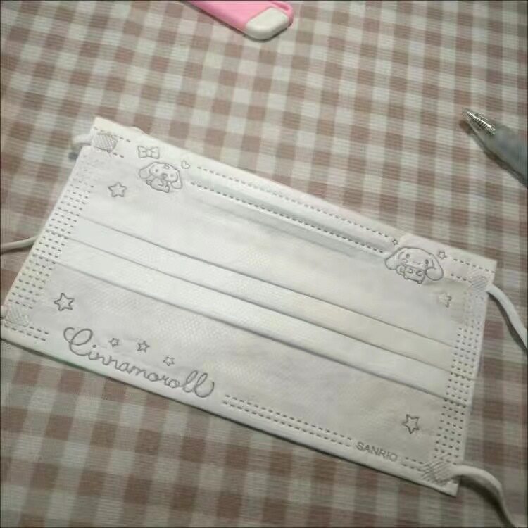 Individual Package 50PCS Melody Mask for Adult with Cartoon Hello Kitty ...