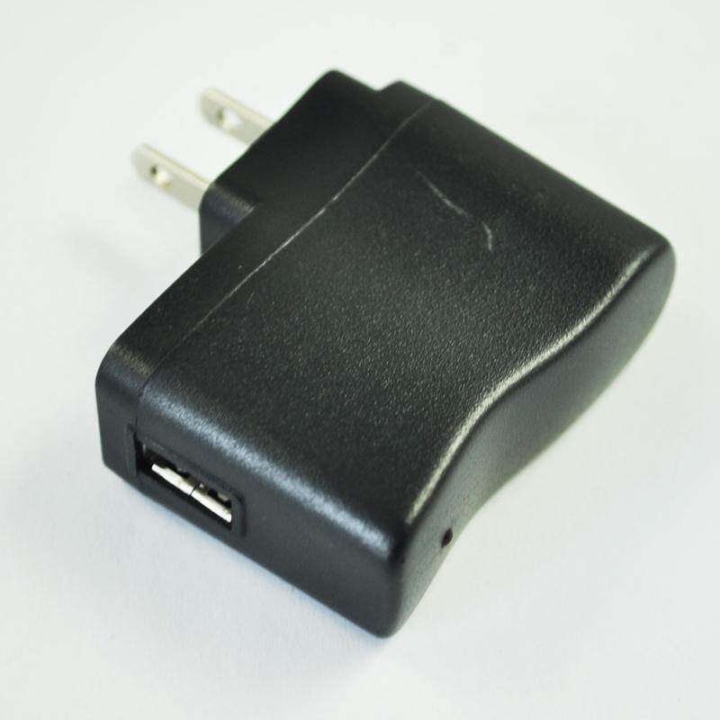 AC 110V-240V to DC 5V 500mA USB to 2 Pin US Plug Power Adapter Charger ...