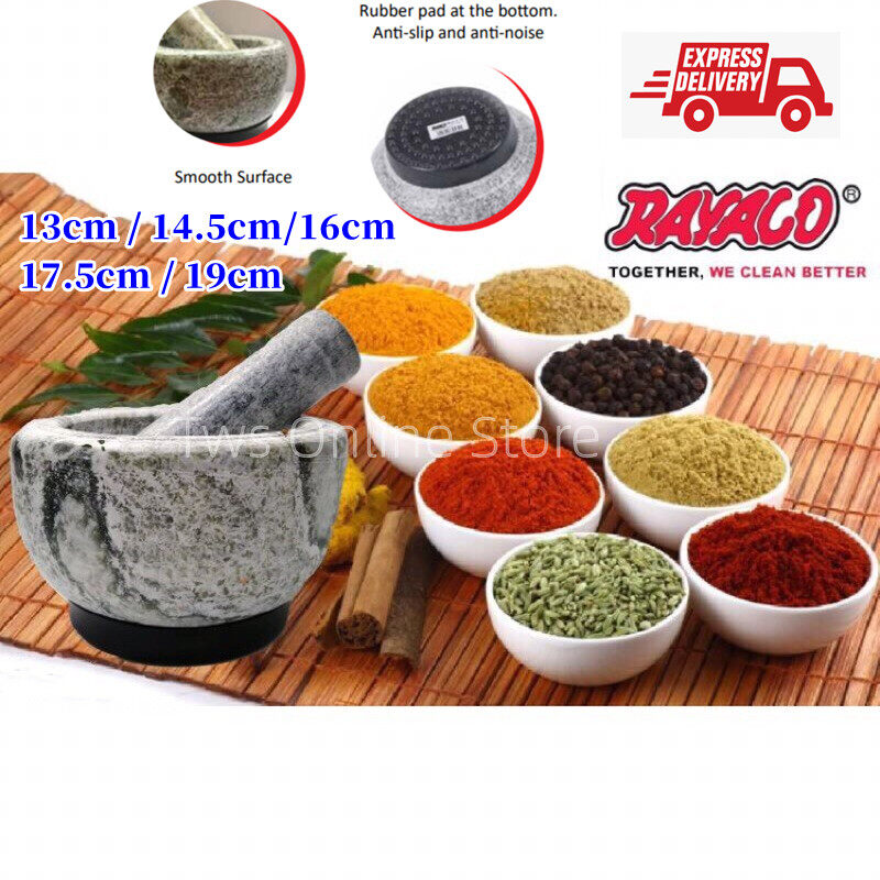 Granite Mortar and Pestle / Lesung Batu / Kitchenware / Cookware ...