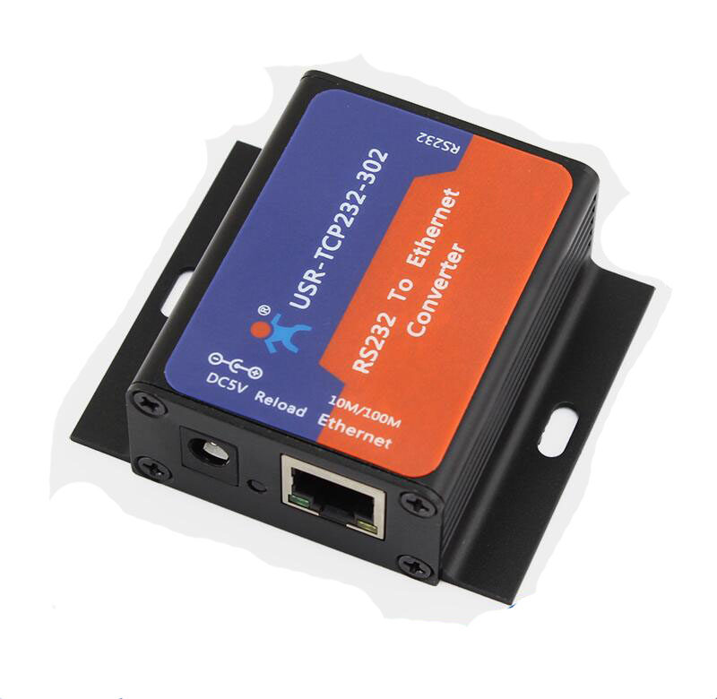 USR-TCP232-302 RS232เพื่อ TCP ตัวแปลง IP Serial To Ethernet รองรับเข็ม DHCP ในตัว Webage ...