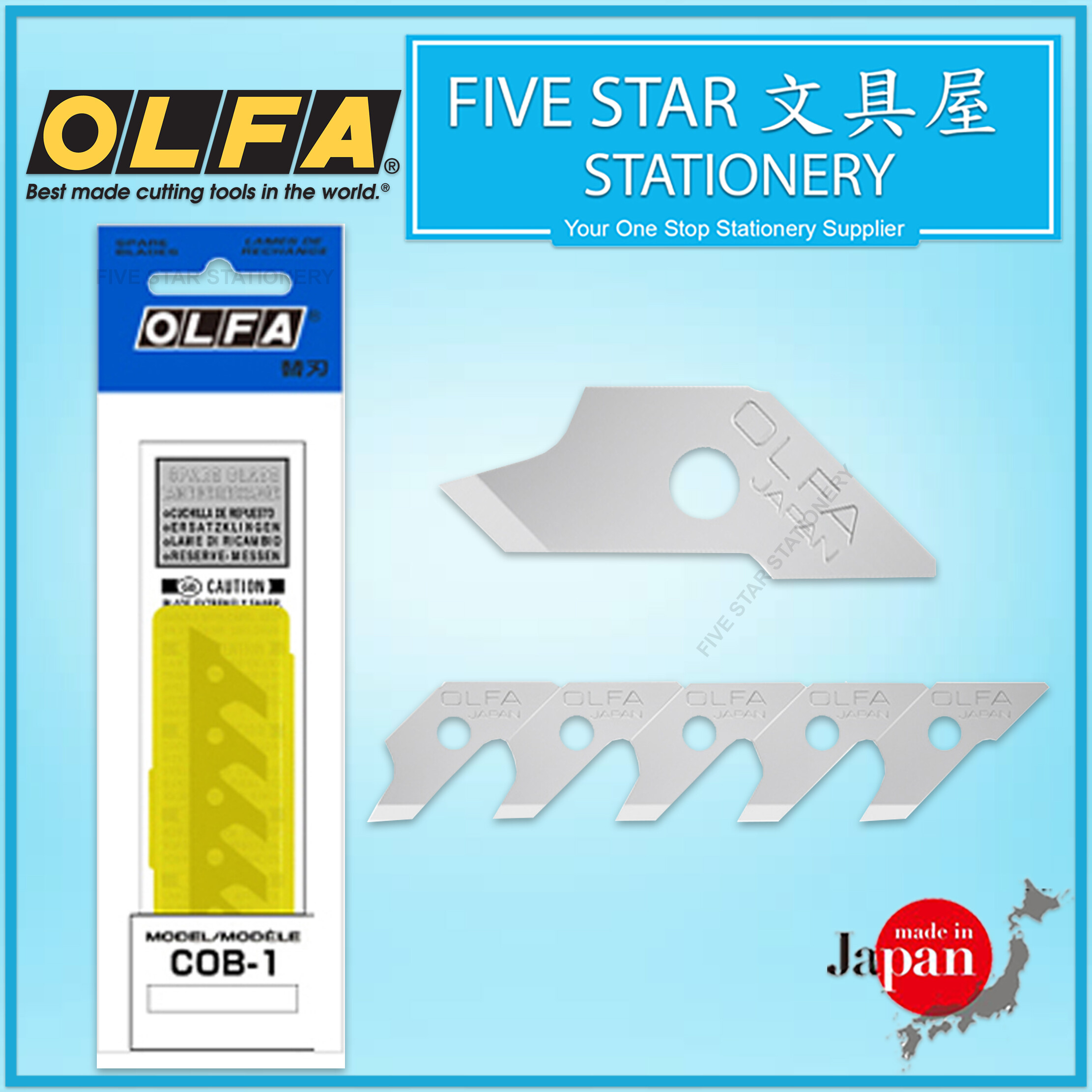 fivestar2u Olfa COB-1 Blade | Lazada