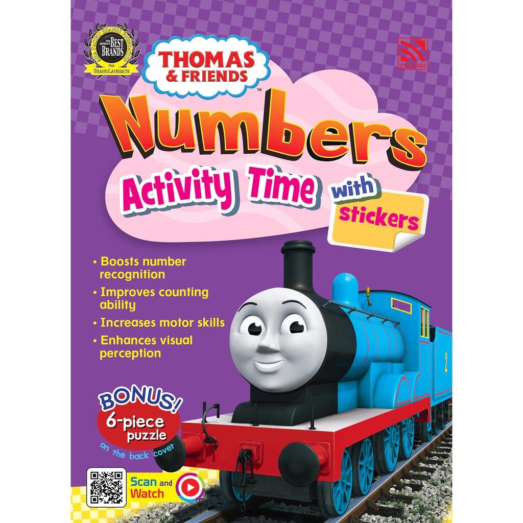 Fun activities books 3years old and above THOMAS & FRIENDS - LETTERS ...
