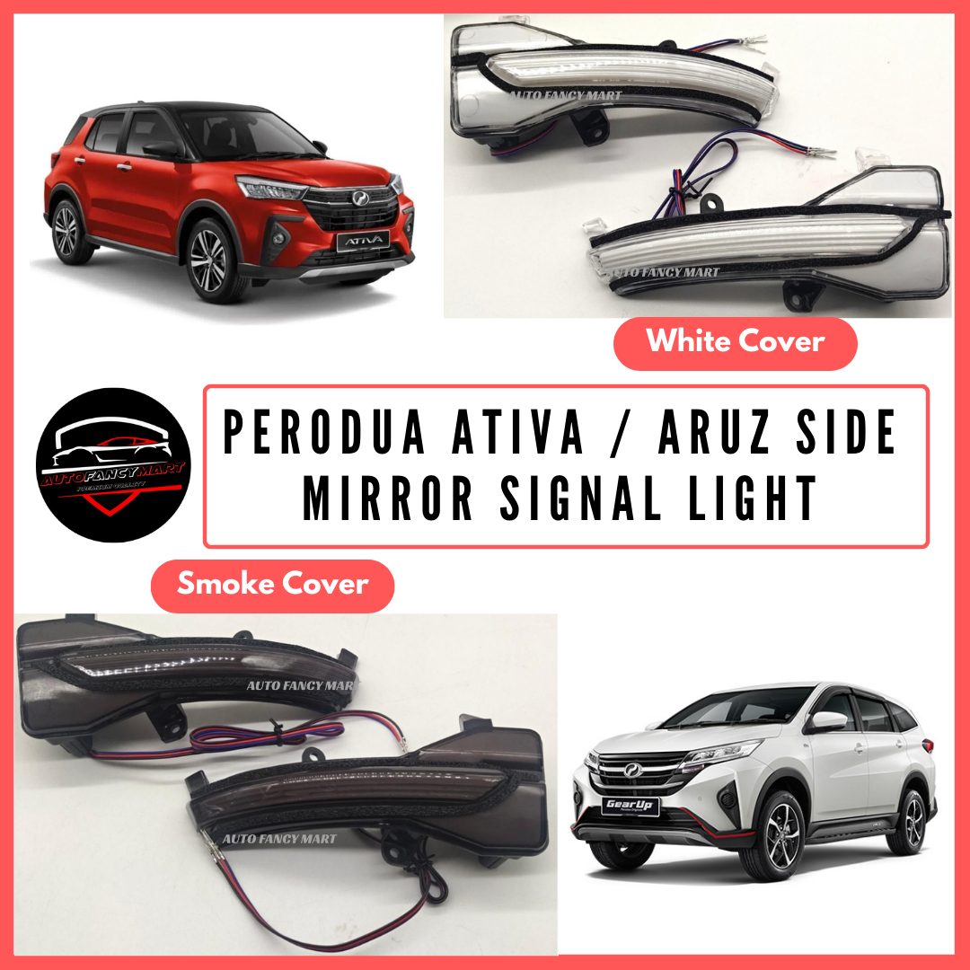 Perodua Ativa Aruz Side Mirror Signal Running Light (2Pcs) | Lazada