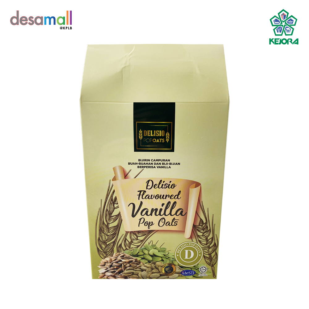 DELISIO POP OATS Vanilla Pop Oats (300g) | Lazada
