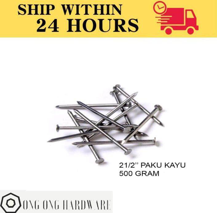 Paku Kayu /Nails For Wood /Wooden Nails /Wood Nails /Paku Siling /Wire ...