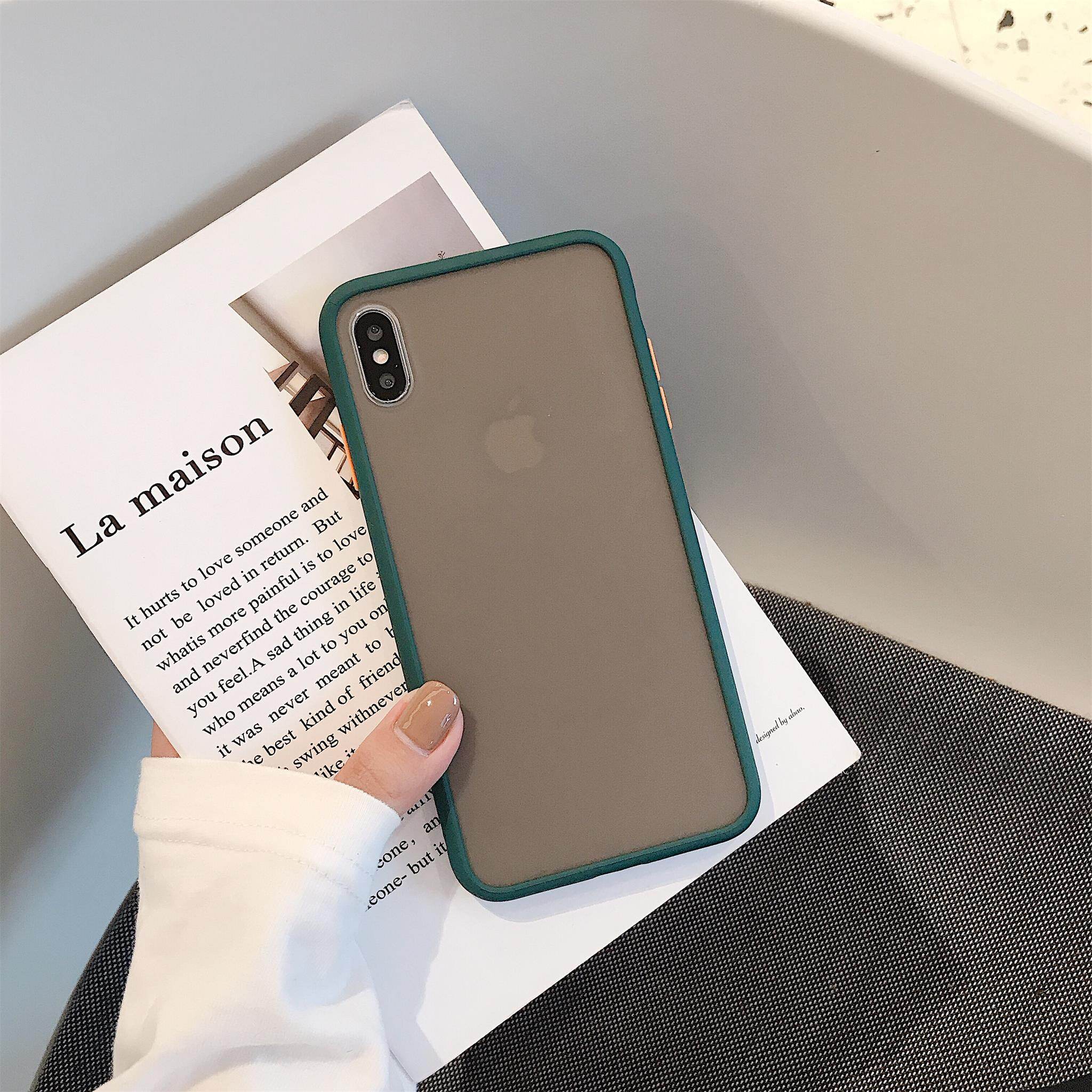 Fashion Simple Case Soft Skin Sensation For iPhone 12 11 Pro XS Max X ...