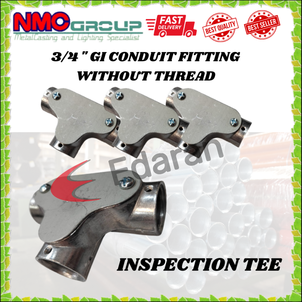 NMC 3/4 INCH (NON - THREAD) GI CONDUIT FITTING - INSPECTION BEND ...