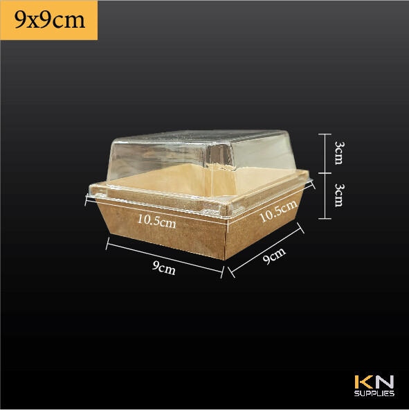 [Premium] Kraft/White Paper Square and Rectangular Cake Box with ...