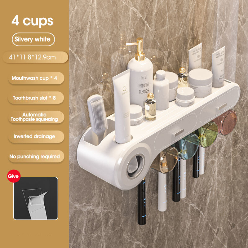 Toothbrush holder tempat letak berus gigi 牙刷架 Toothbrush rack, punch ...
