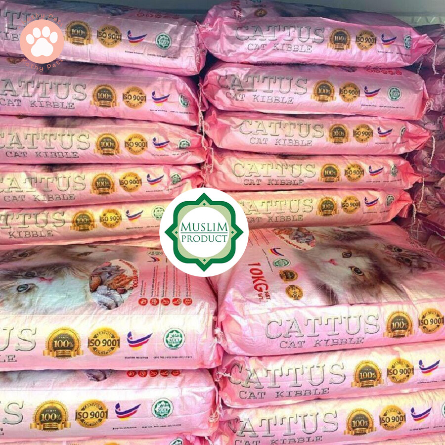 CATTUS Cat Food Makanan Kucing CATTUS 10kg Ocean Fish With Goat Milk ...
