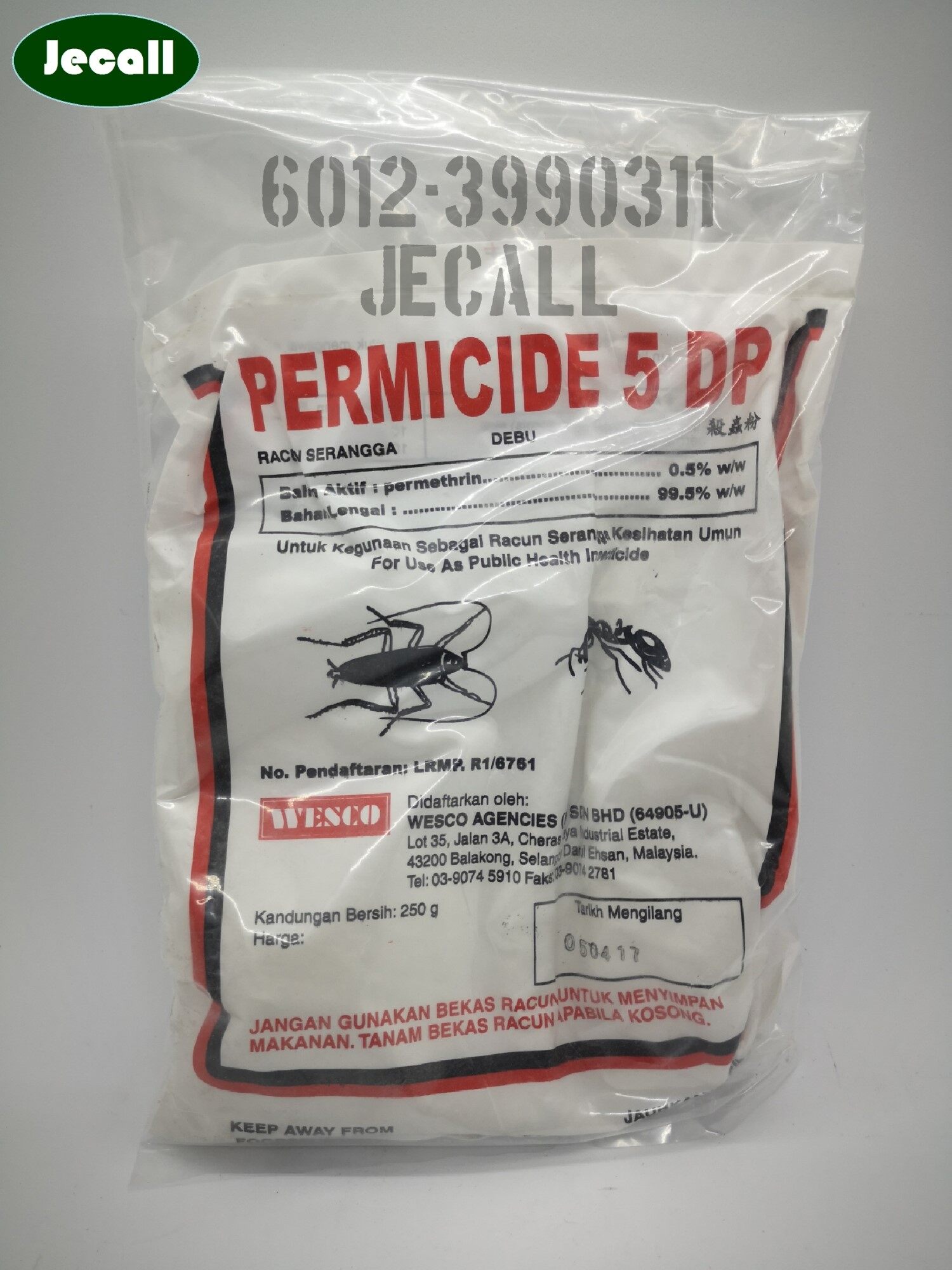 Wesco Permicide® Ant Solution 250G / Permethrin 0.5% / Ant Powder ...
