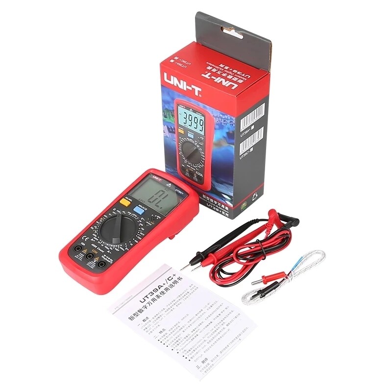 UNI-T UT39A+ UT39C+ UT39E+ Digital Multimeter Auto Range With LCD ...