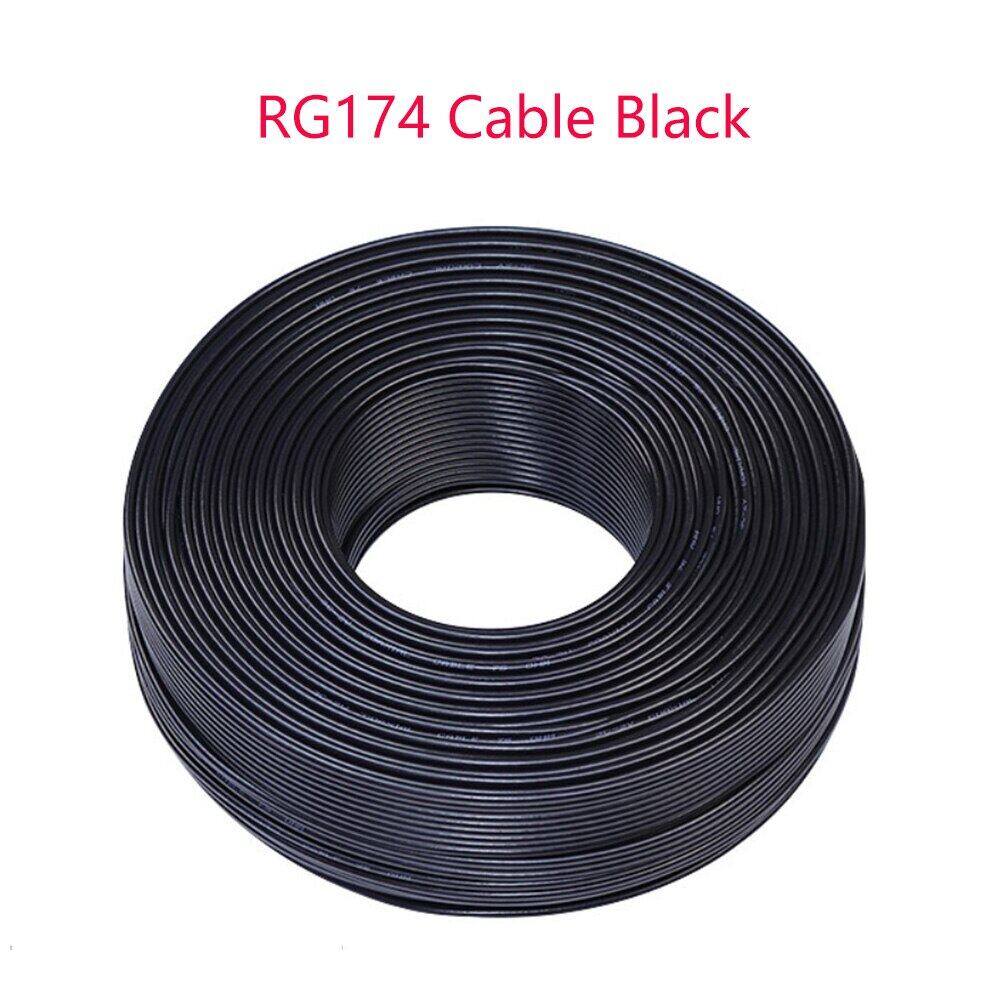 ทองเหลือง RG174สายเชื่อมต่อสายไฟ RG174 RF Coax Coaxial Cable สำหรับ ...