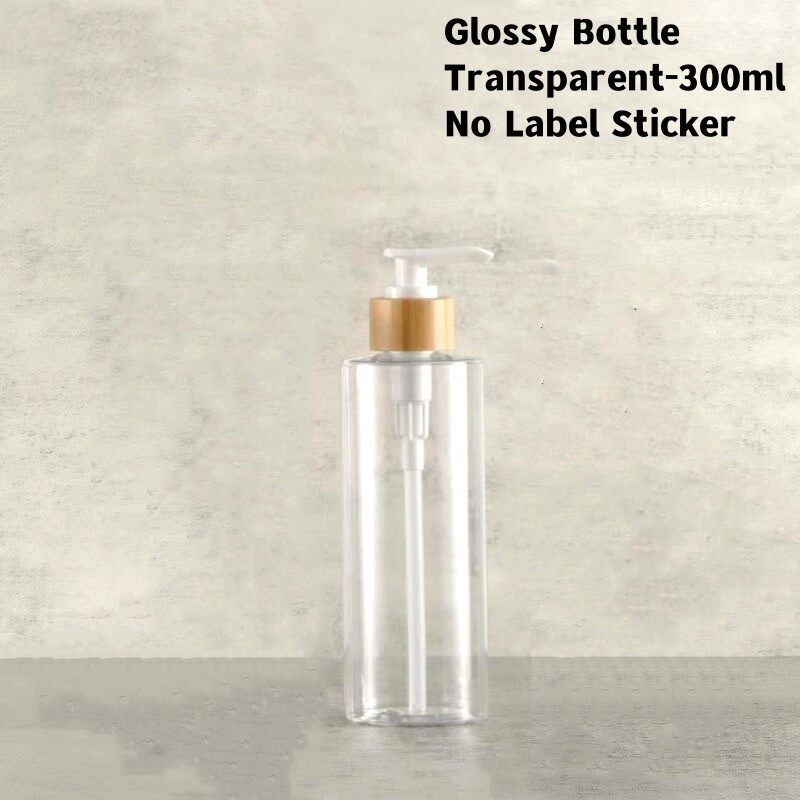 300/500ML Gel Hand Liquid Soap Bottle Storage Container Refillable Shower Empty Pump Dispenser ...
