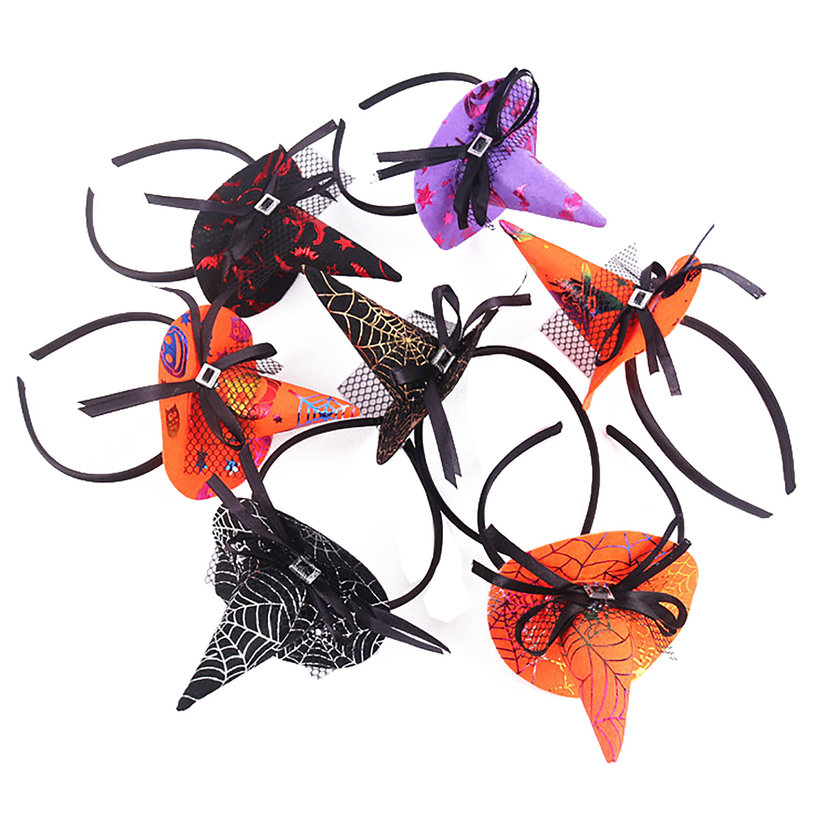 Halloween Headbands Witch Hat Headband Halloween Holiday Party Dress Up ...