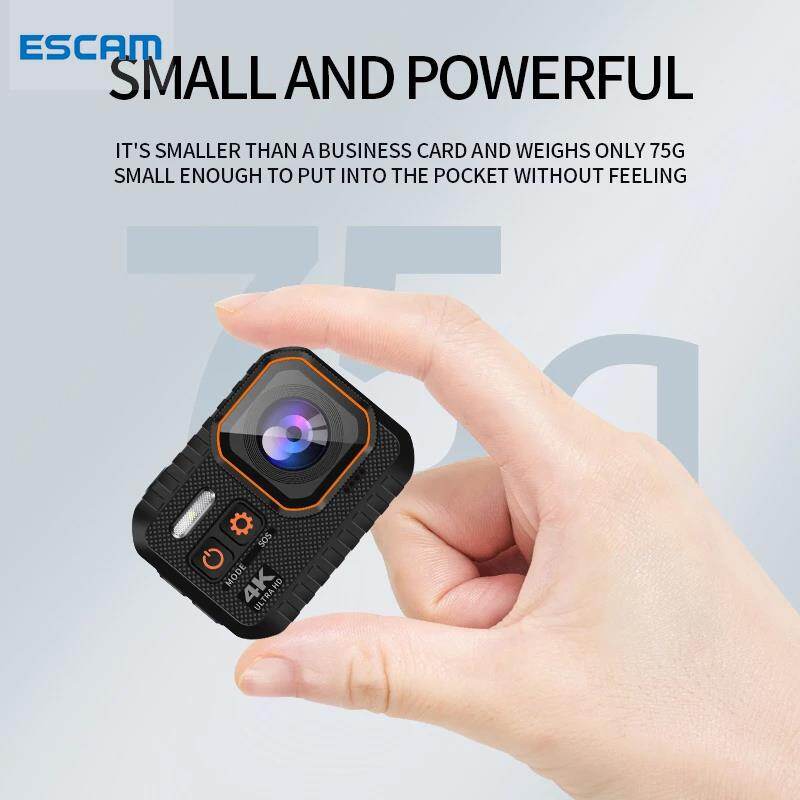 ESCAM 1080P Actionกีฬากล้องถ่ายรูปความละเอียดสูงมาก4K 10Mกันน้ำ2.0-หน้า ...